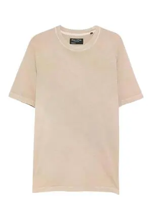 Marc O'polo Cotton Crew-neck T-shirt - Neutrals