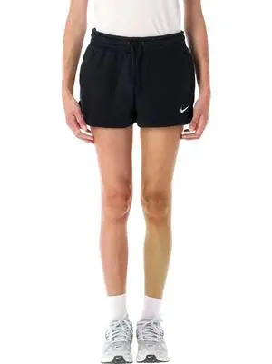 Nike Fleece Drawstring Shorts - Black