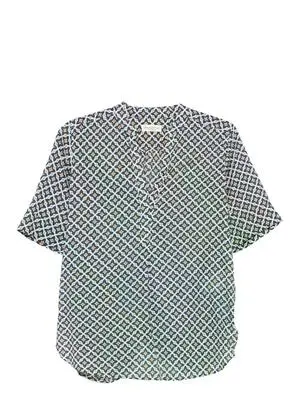 Marc O'polo Geometric-print Shirt - Blue