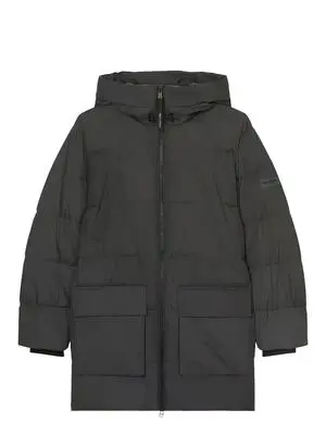 Marc O'polo Padded Hooded Parka - Grey