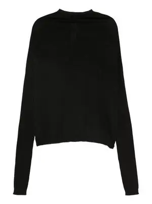 Rick Owens Long-sleeve Crew-neck T-shirt - Black