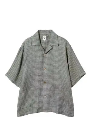 SOUTH2 WEST8 Cabana Revere-collar Patterned Shirt - Grey