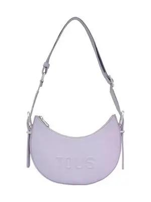 TOUS Embossed-logo Shoulder Bag - Purple