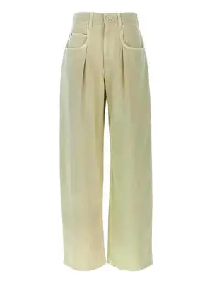 Isabel Marant Rachelle Pleated Pocket Trousers - Neutrals
