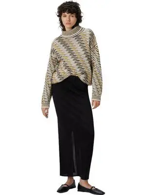 Missoni Long Skirt With Slit Black