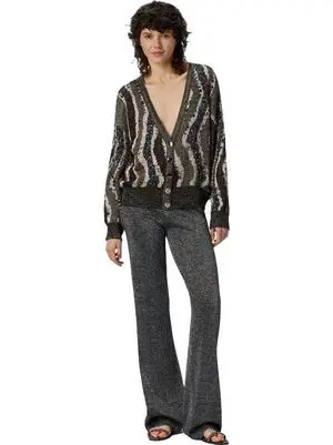 MISSONI Straight-Leg Long Pants In Vanisé Knit