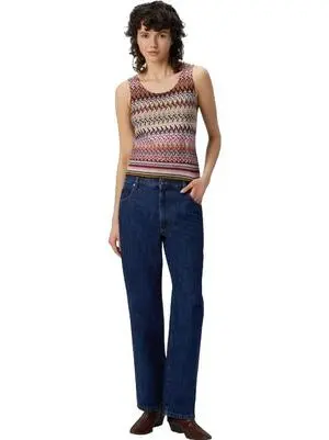 MISSONI Zigzag Knit Tank Top