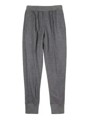 JIL SANDER Ribbed-cuff Wool Trousers - Grey