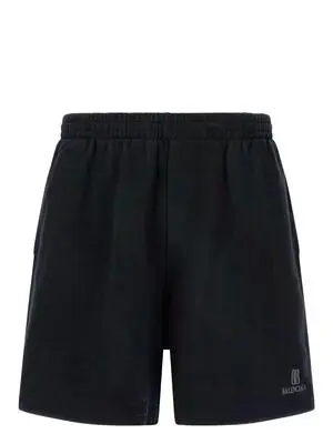 Balenciaga Fleece Shorts - Black