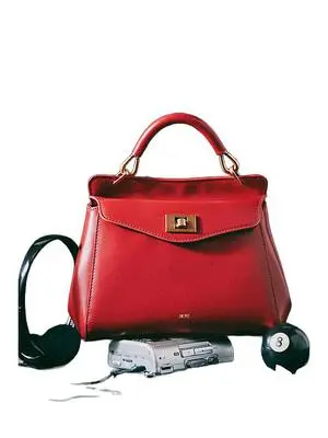 Jw Pei Lucia Classic Top Handle Bag - Claret