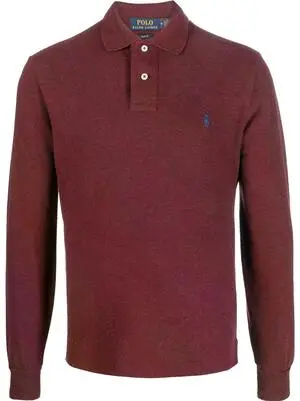 Polo Ralph Lauren Long-sleeve Polo Shirt - Red