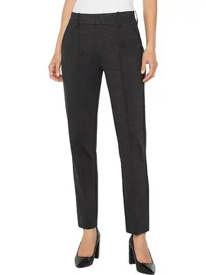 LIVERPOOL Gemma Slim Pants - Heather Charcoal