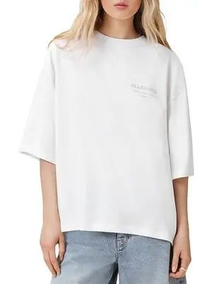ALLSAINTS Under Amelie Tee - White