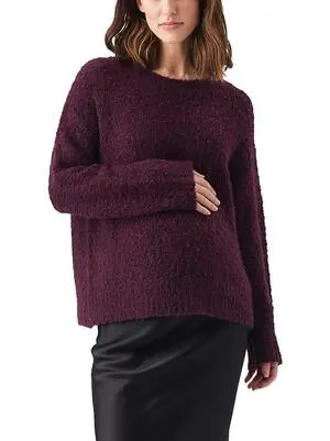 RIPE MATERNITY Cosy Knit Sweater - Burgundy