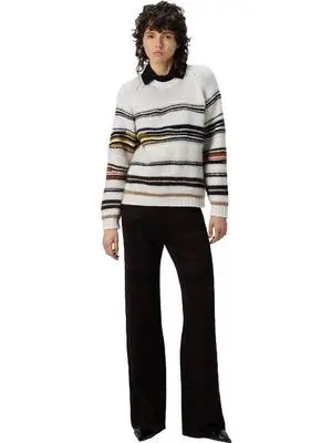 Missoni Crew Neck Striped Sweater - Multicoloured