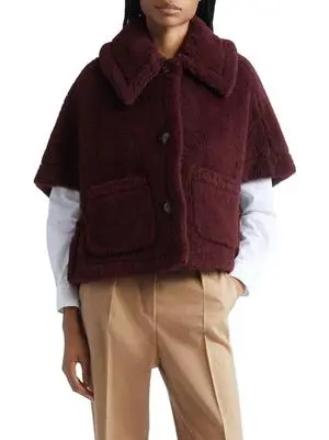 MAX MARA Teddy Bear Cape