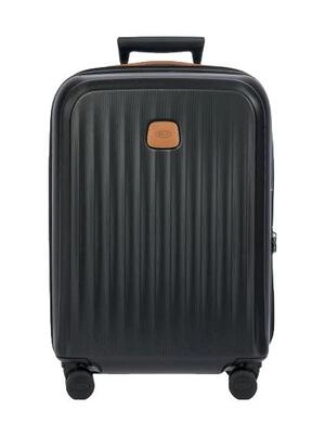 Bric'S Taormina Expandable Carry-on Spinner Luggage - Black