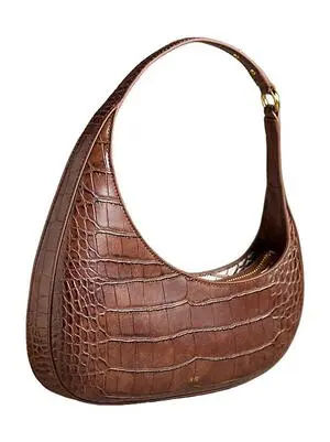 Jw Pei Harlee Shoulder Bag - Brown Croc
