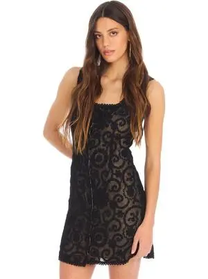 Allison Renee Mini Dress - Black