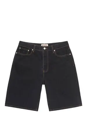 StÜssy Big Ol' Denim Short - Washed Black Denim