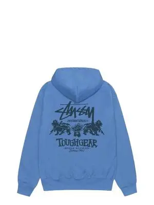 StÜssy Tough Gear International Hoodie - Pacific