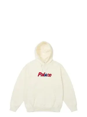 PALACE Star Hood - White