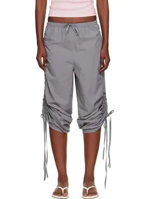 BASERANGE Pictorial Lounge Pants - Ziti Grey