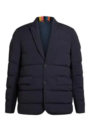 Paul Smith Water-repellent Hybrid Down Jacket - Navy