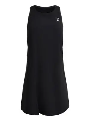 On Court Mini Tennis Dress - Black