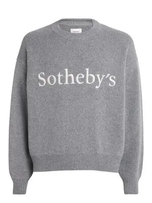 FRAME X Sotheby's Cashmere Sweater - Grey