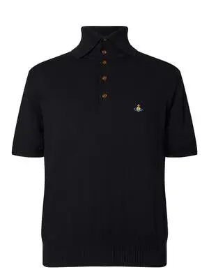 VIVIENNE WESTWOOD Alex Polo Shirt - Black