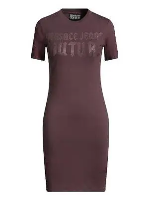 Versace Mini T-shirt Dress - Purple