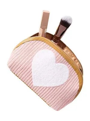 SHIRALEAH Knit Zip Pouch - Heart