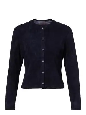 Stouls Astrid 24 Suede Cardigan - Blue