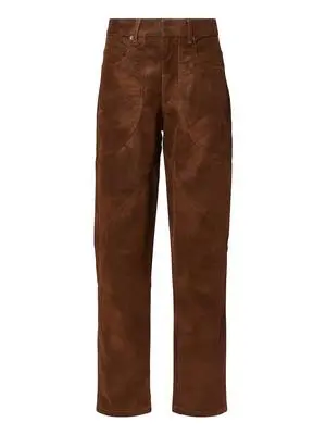 MARANT ETOILE Kelvina Straight Trousers - Brown