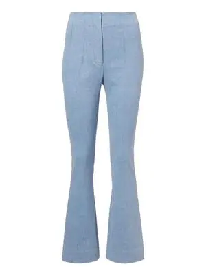 Veronica Beard Hawthorne Flared Jeans - Blue