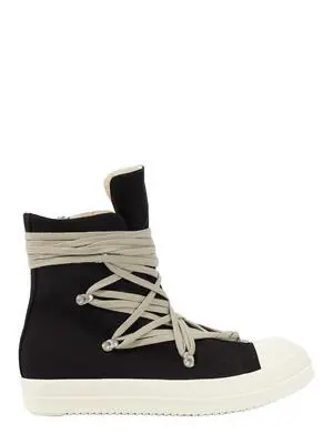 RICK OWENS Megalace High-Top Sneakers