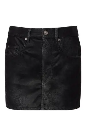 MARANT ETOILE Kimmy Miniskirt - Black