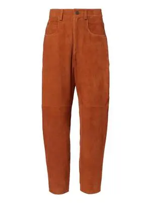 Isabel Marant Darielle Suede Pants - Orange