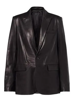 NILI LOTAN Belmonde Leather Blazer