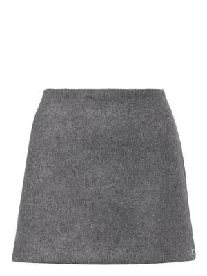 SPORTMAX Poggio Virgin Wool Miniskirt
