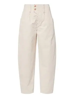 Isabel Marant Oumaya Barrel-leg Jeans - Beige