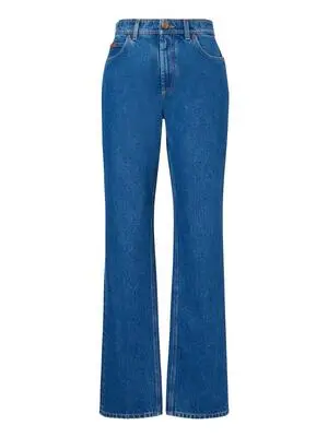 TOD'S High-rise Straight Jeans - Blue