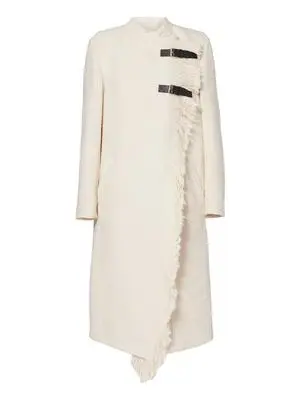 Isabel Marant Gameia Cotton And Linen Coat - Beige