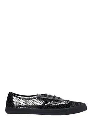AQUAZZURA Minimalist Mesh Sneakers - Black