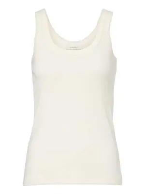 LEMAIRE Cotton Jersey Tank Top - White