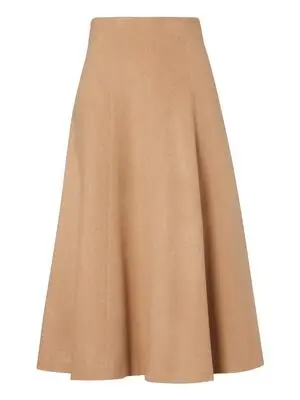 Max Mara Geneve Midi Skirt - Beige