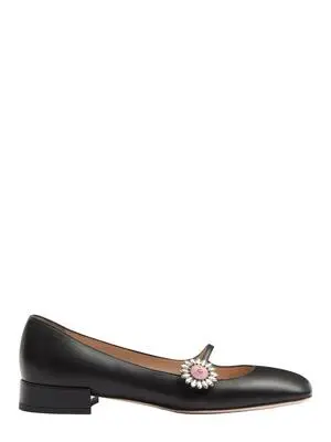 Valentino Garavani Patent Leather Ballet Flats - Black