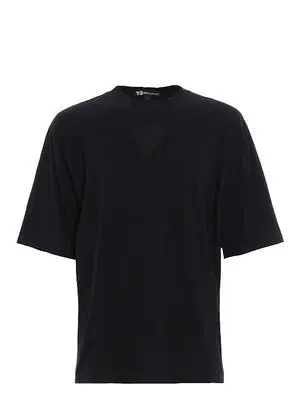 Adidas Y3 Nomadic Short Sleeve Tee Shirt - Black