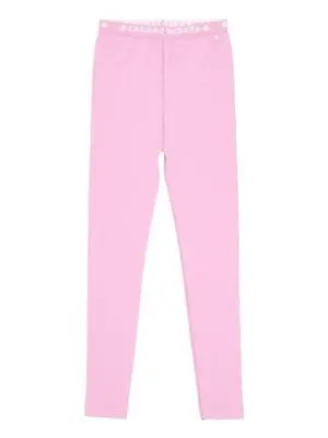 Chrome Hearts Logo Leggings - Baby Pink